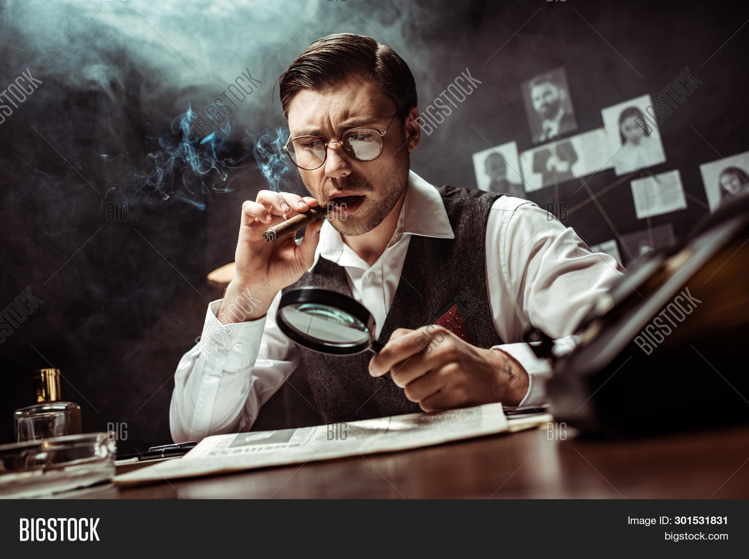 Detective Glasses Image & Photo (Free Trial) | Bigstock