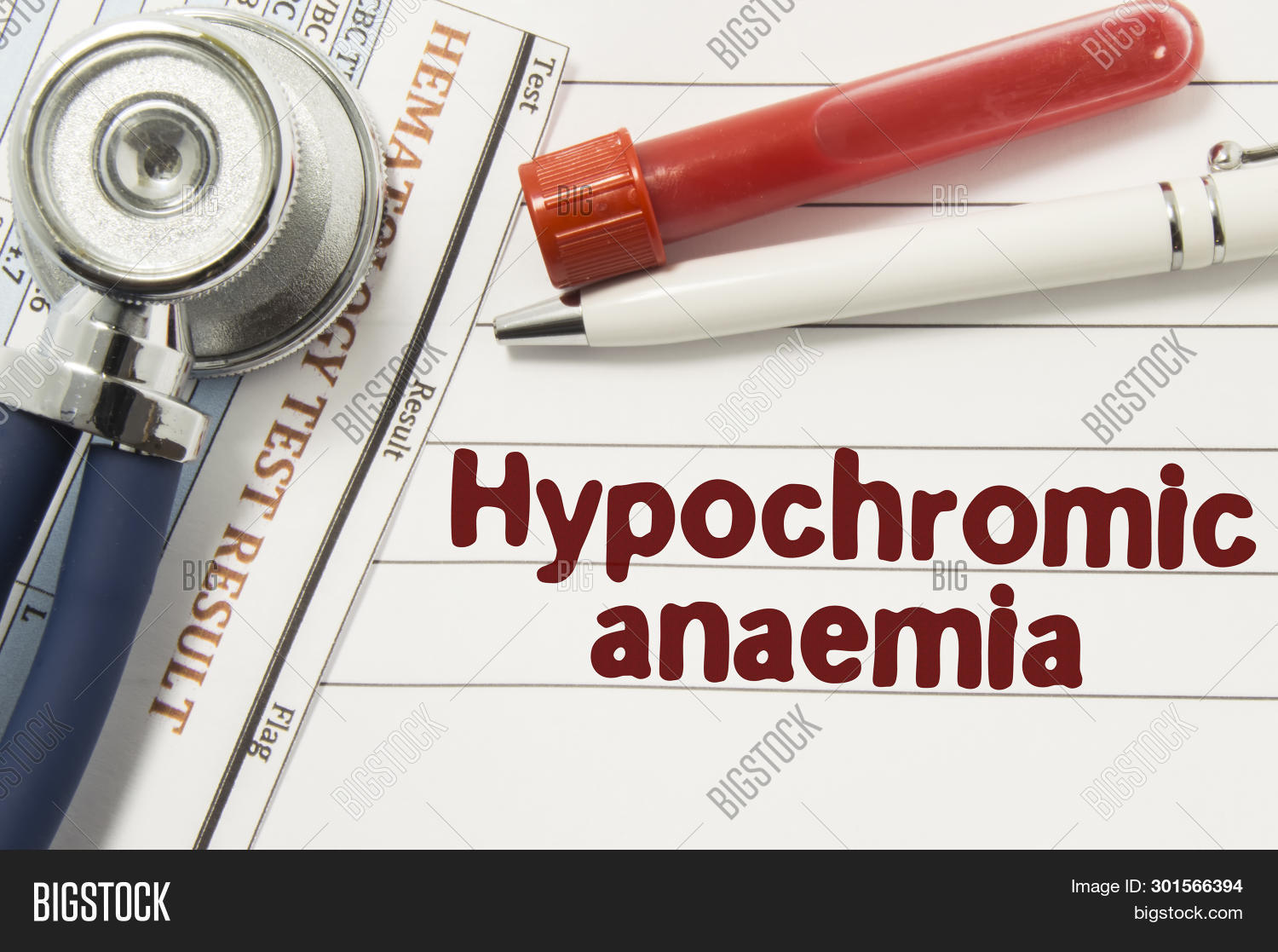 Diagnosis Hypochromic Image & Photo (Free Trial) | Bigstock