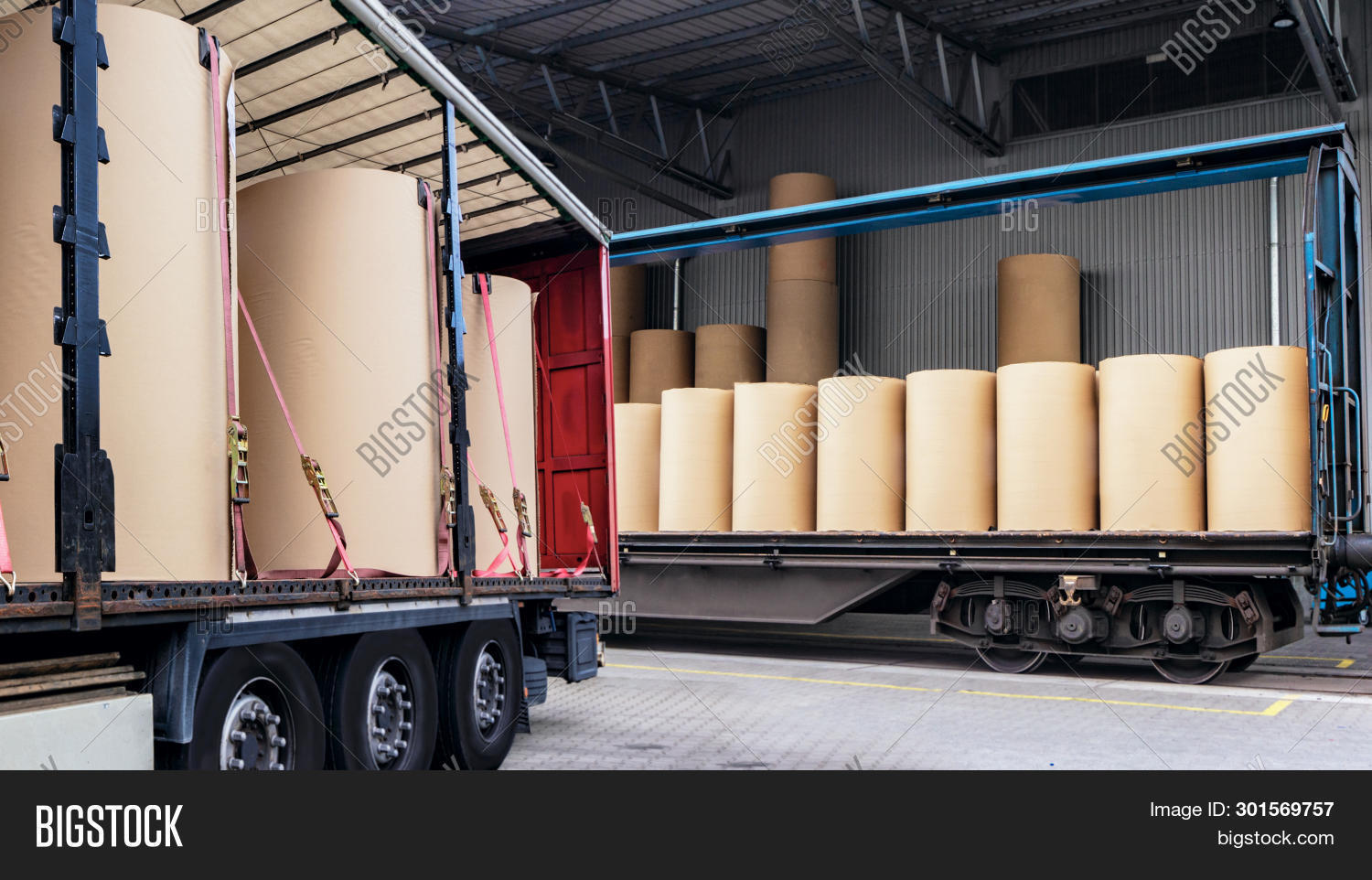Truck Loading Image & Photo (Free Trial) | Bigstock