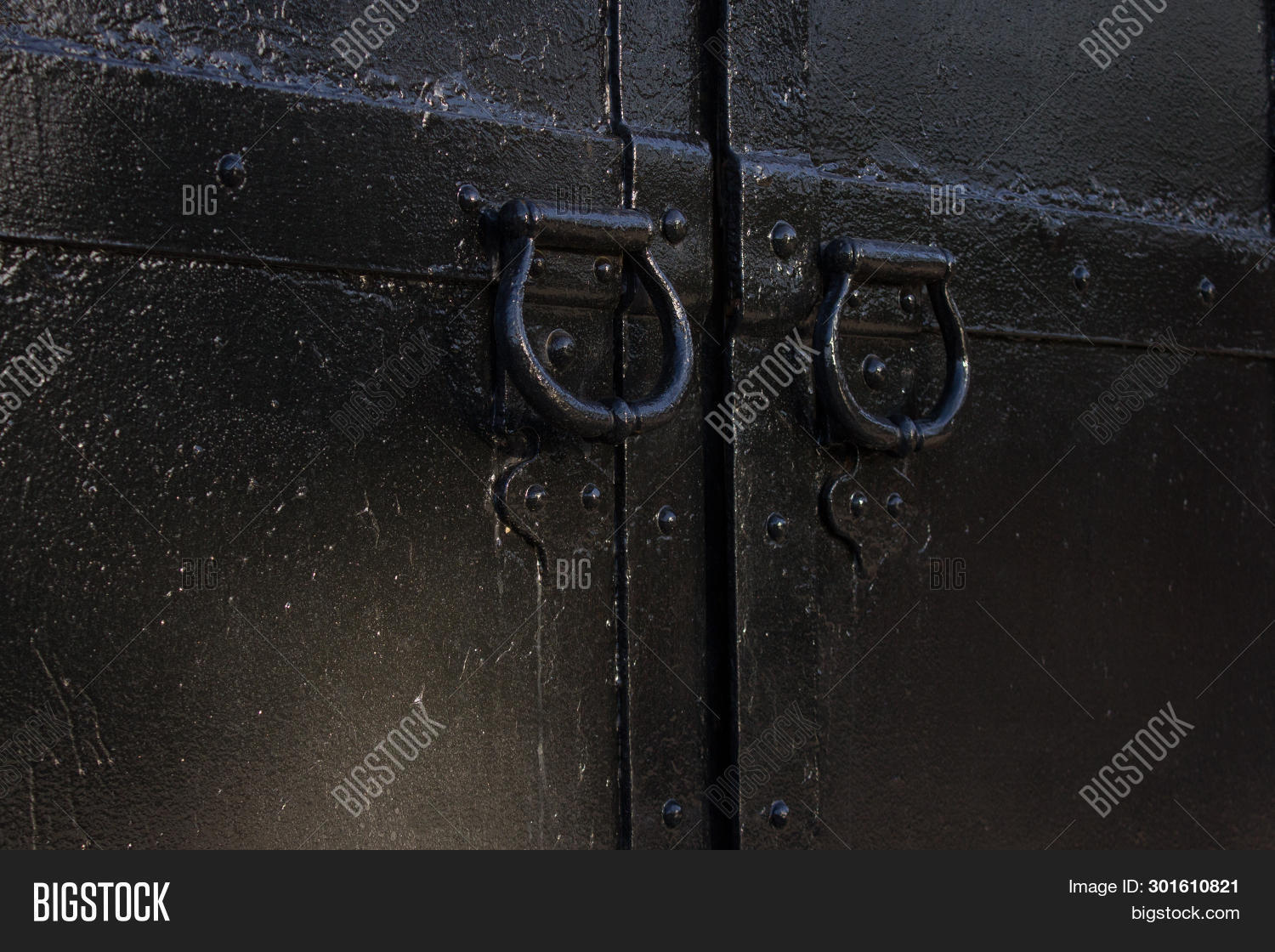 Ancient Gates. Black Image & Photo (Free Trial) | Bigstock