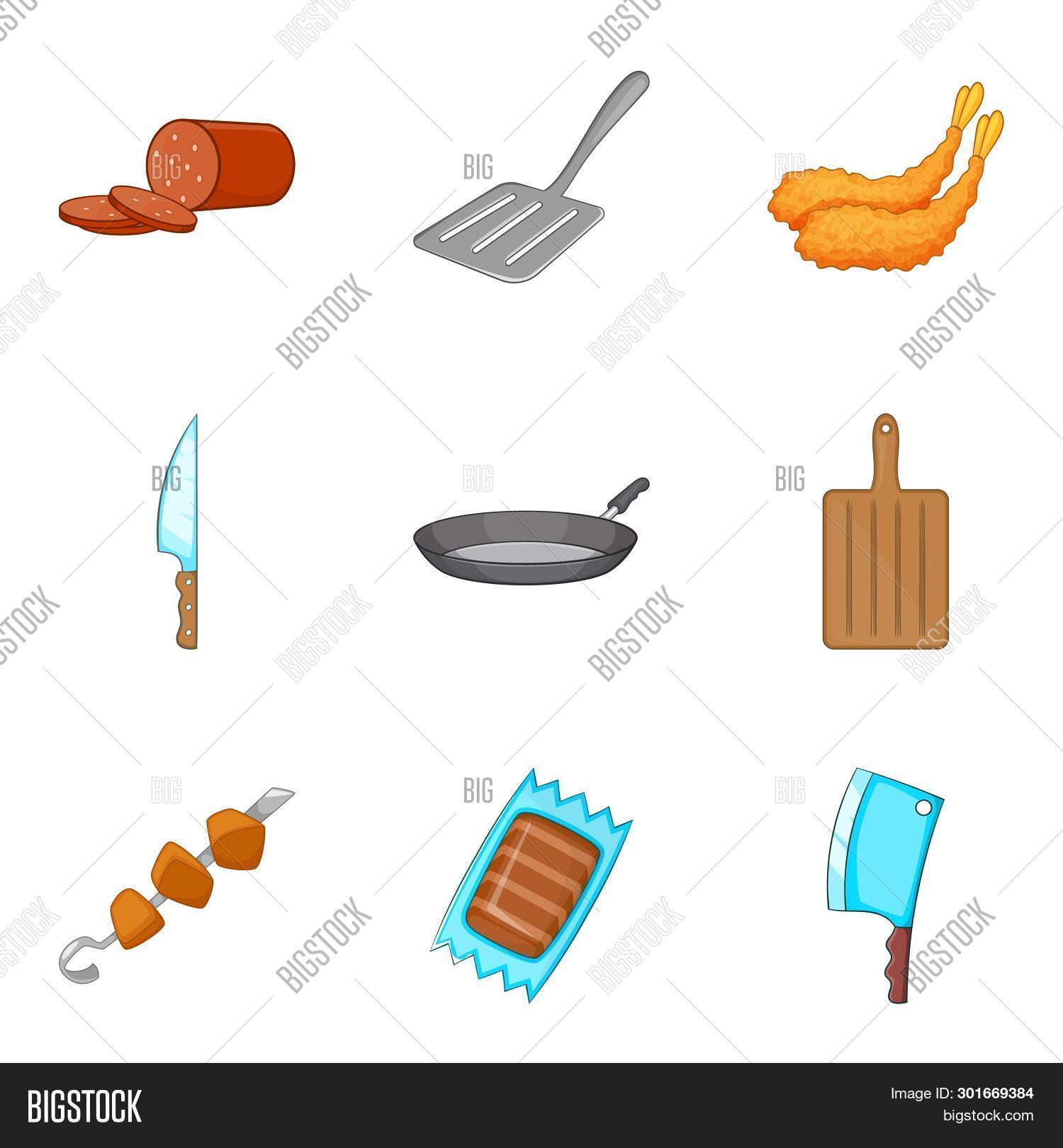 Gluttony Icons Set. Image & Photo (Free Trial) | Bigstock