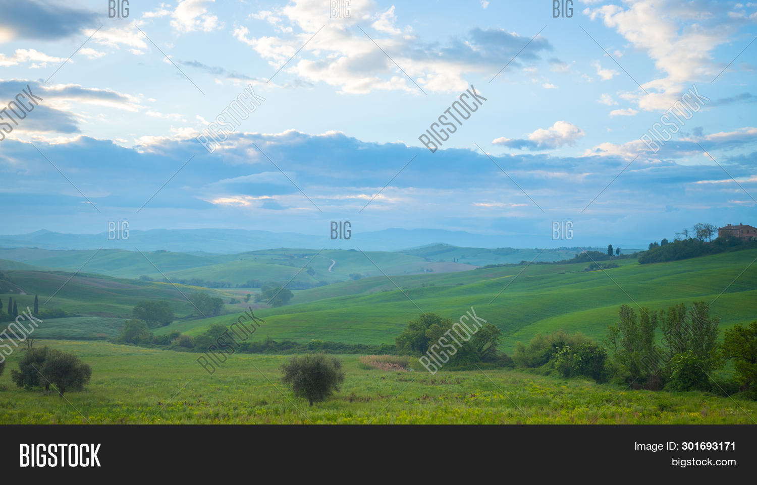 Dawn Lights On Hills Image & Photo (Free Trial) | Bigstock