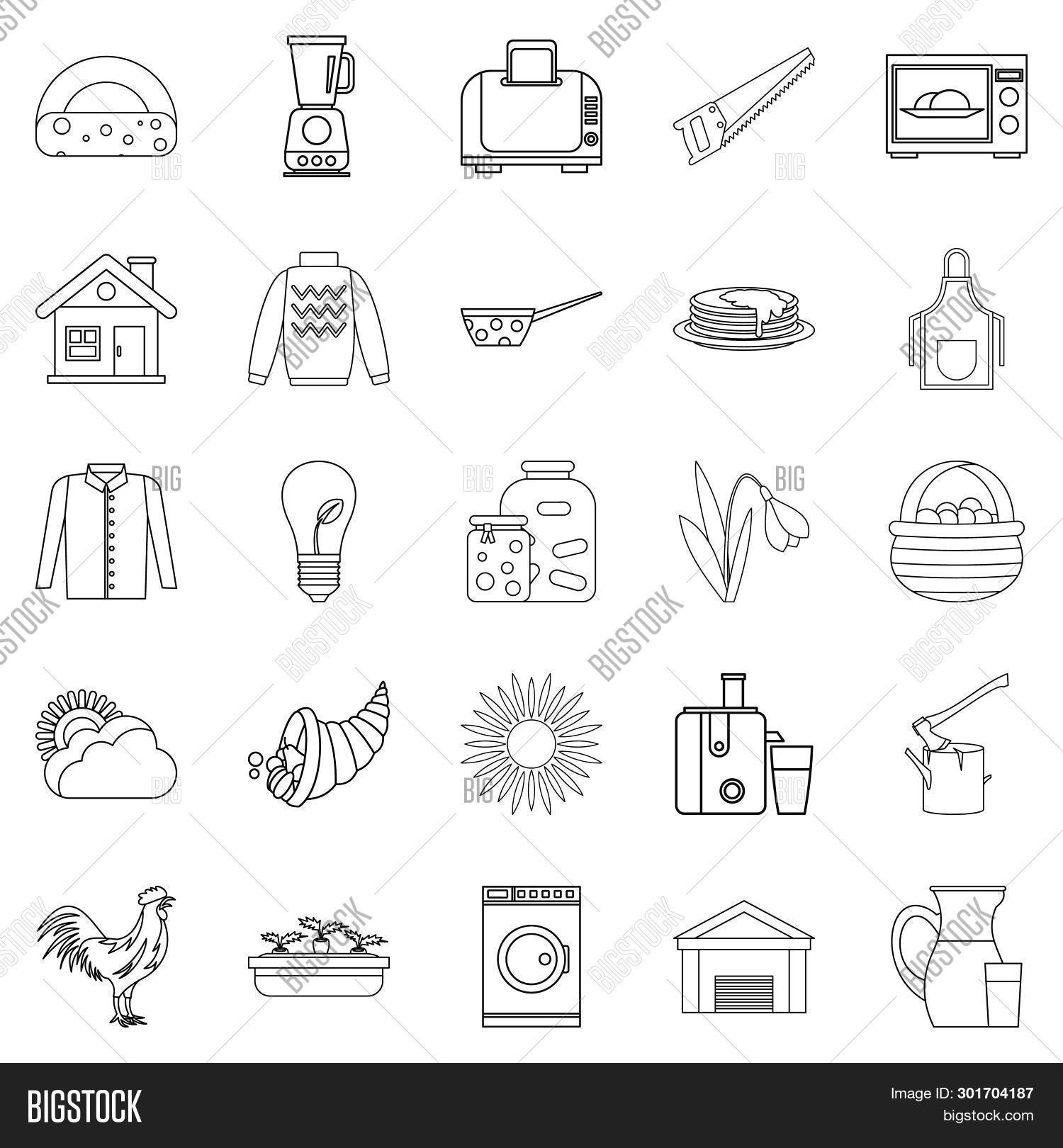 Genus Icons Set. Image & Photo (Free Trial) | Bigstock