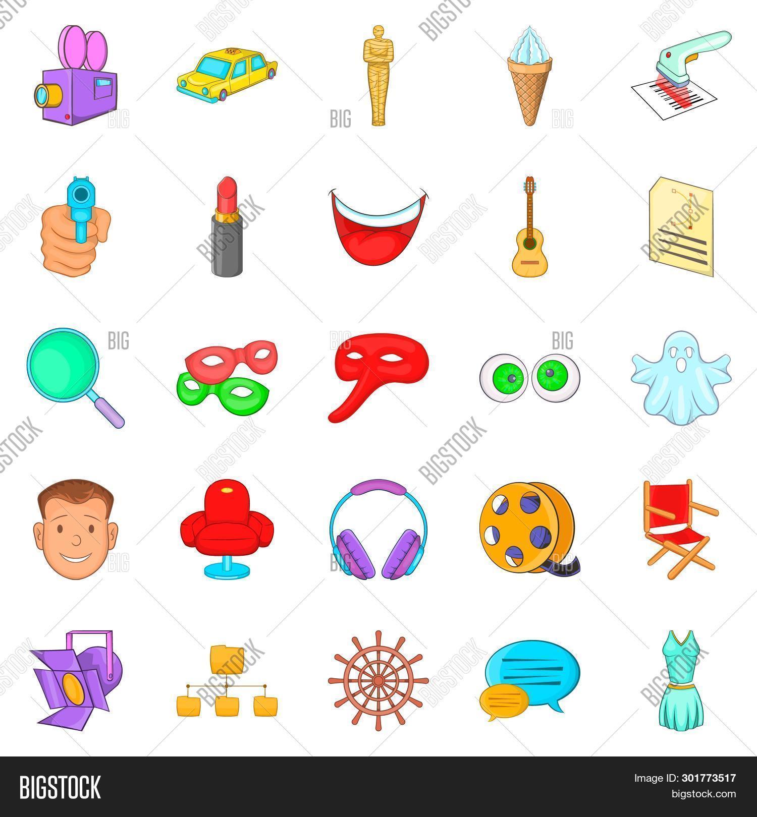 Mummer Icons Set. Image & Photo (Free Trial) | Bigstock