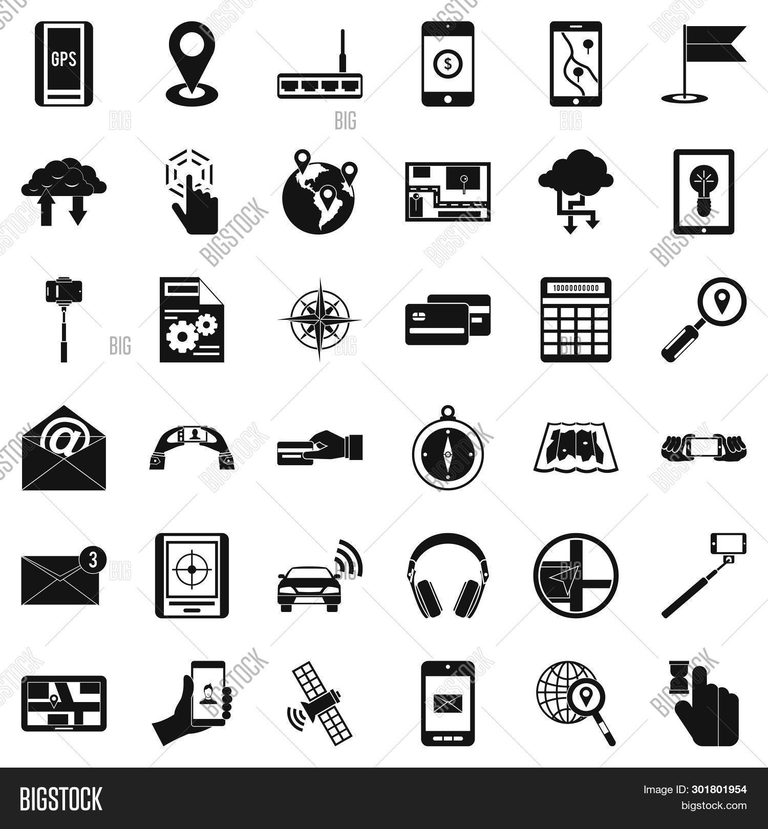 Wireless Widget Icons Image & Photo (Free Trial) | Bigstock