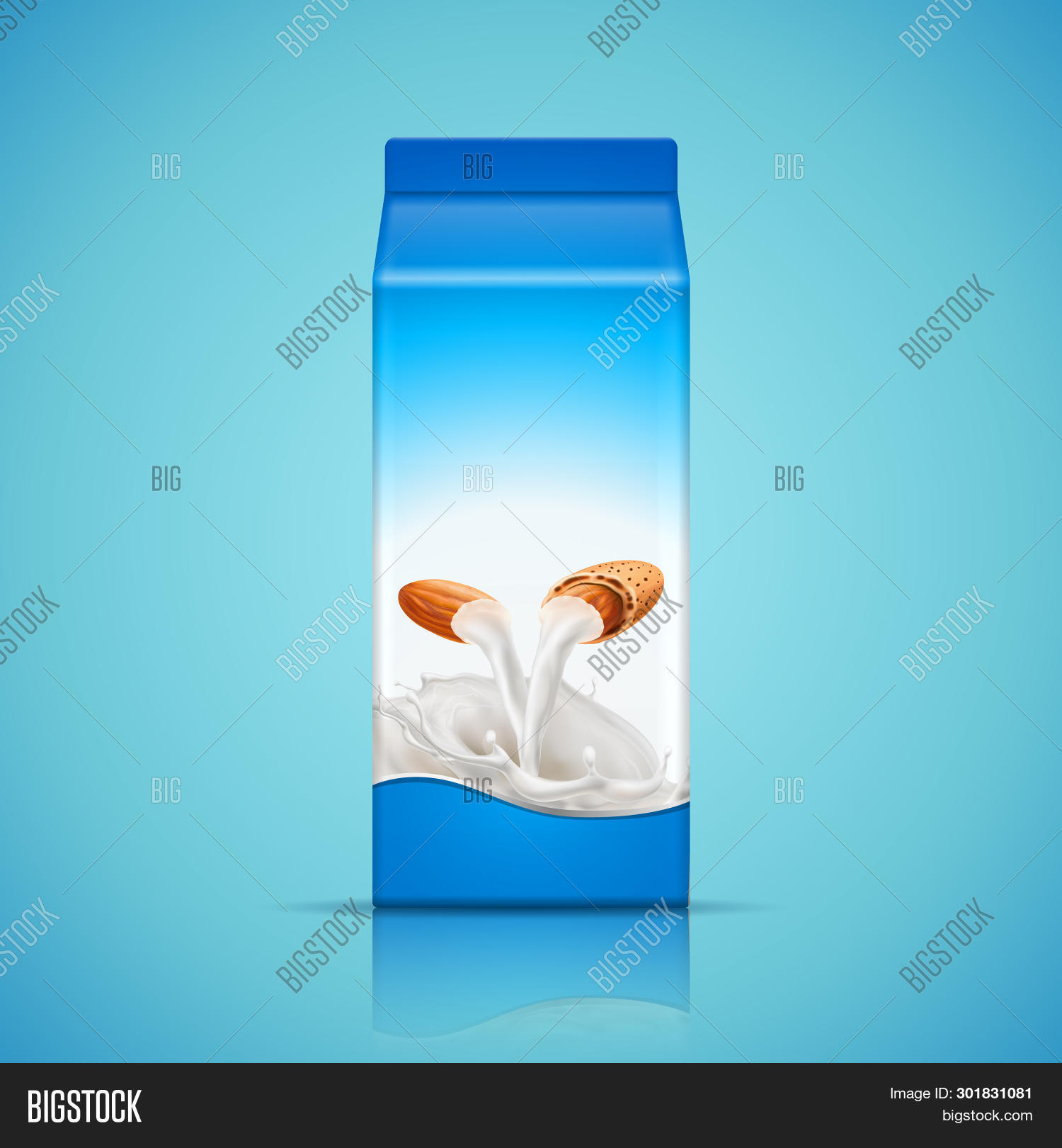 Almond Milk Packaging Image & Photo (Free Trial) | Bigstock
