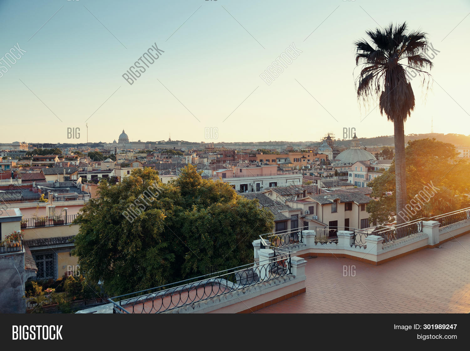 Rome Rooftop View Image & Photo (Free Trial) | Bigstock