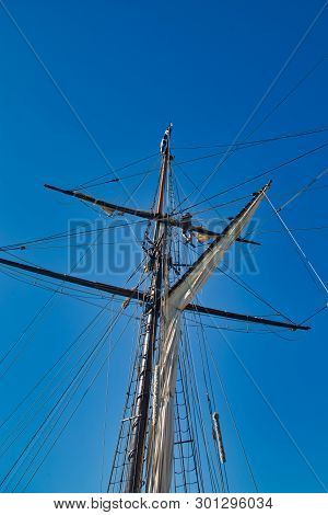 Ropes Riggings On Mast Image & Photo (Free Trial) | Bigstock