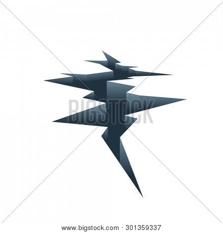 Blue Crack Ice. Image & Photo (Free Trial) | Bigstock