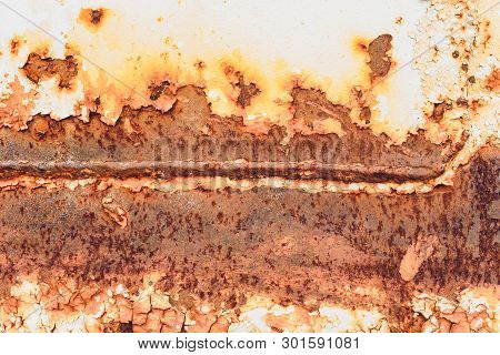 Rusted White Painted Image & Photo (Free Trial) | Bigstock