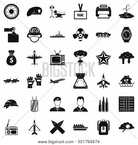 Brigade Icons Set. Image & Photo (Free Trial) | Bigstock
