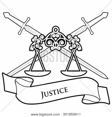 Symbols Justice. Vector & Photo (Free Trial) | Bigstock
