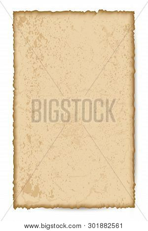 Old Paper Isolated On Vector & Photo (Free Trial) | Bigstock