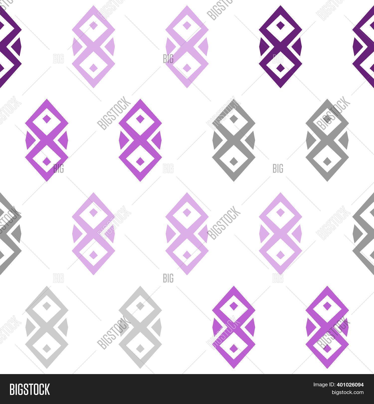 Seamless Violet Grey Image & Photo (Free Trial) | Bigstock