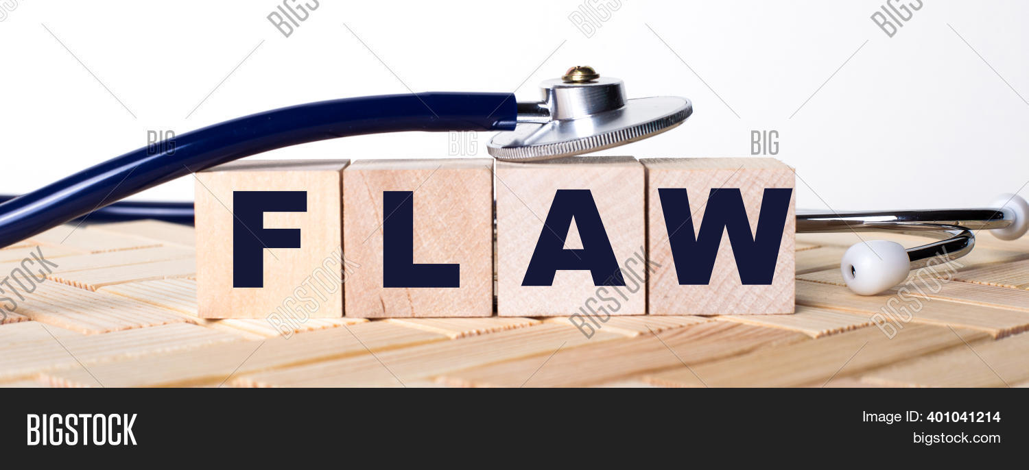 Wooden Cubes Word Flaw Image & Photo (Free Trial) | Bigstock