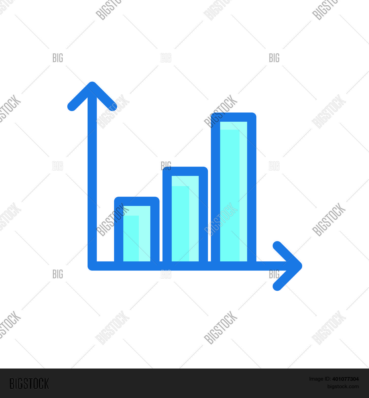Chart Graph Financial Vector & Photo (Free Trial) | Bigstock