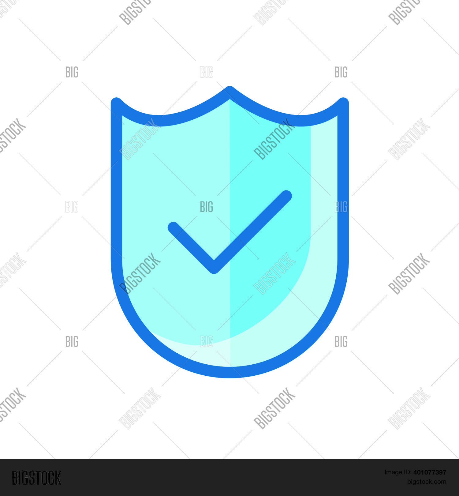 Shield Security Check Vector & Photo (Free Trial) | Bigstock
