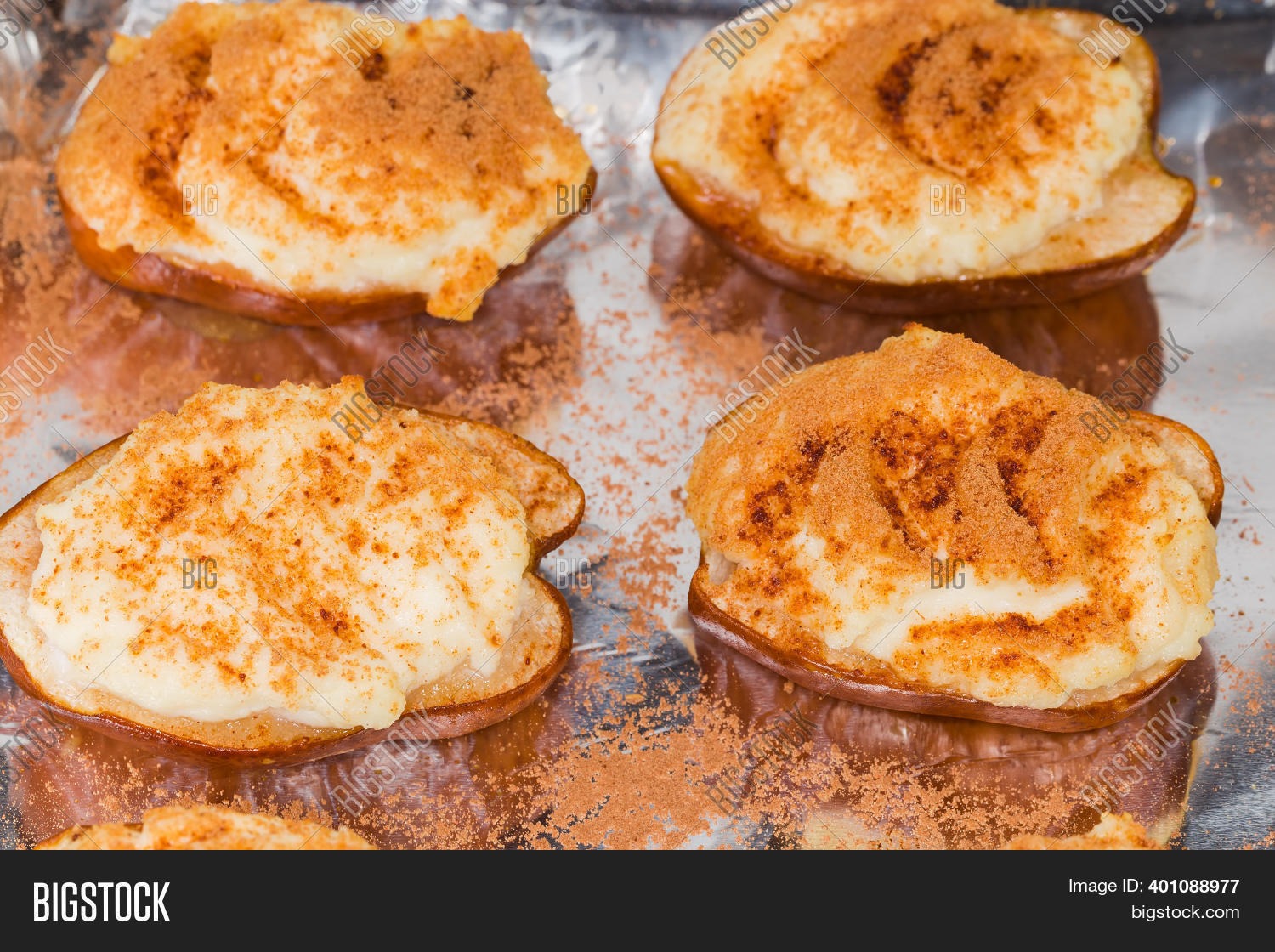 Baked Pears Halves Image & Photo (Free Trial) | Bigstock