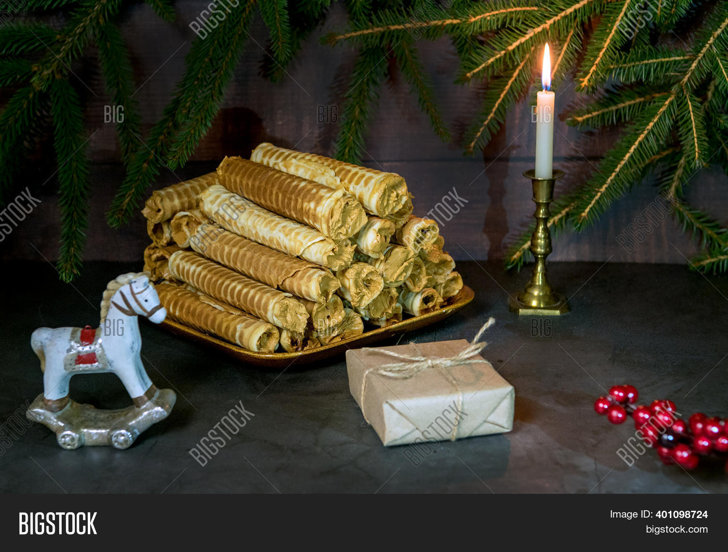 Christmas Waffles- Image & Photo (Free Trial) | Bigstock