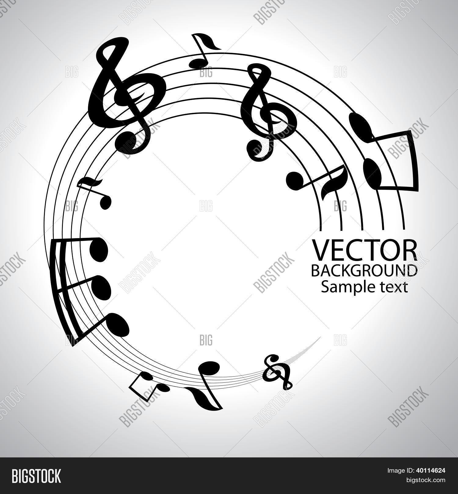 Vector Musical Notes Vector & Photo (Free Trial) | Bigstock