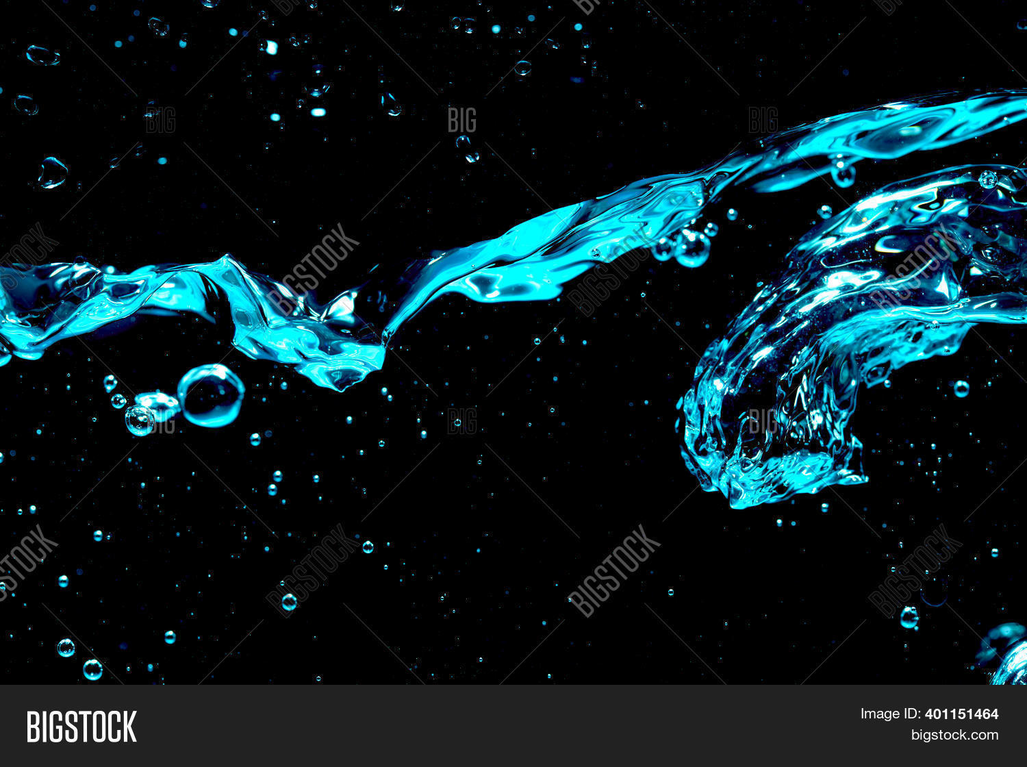 Close Blue Wave Water Image & Photo (Free Trial) | Bigstock