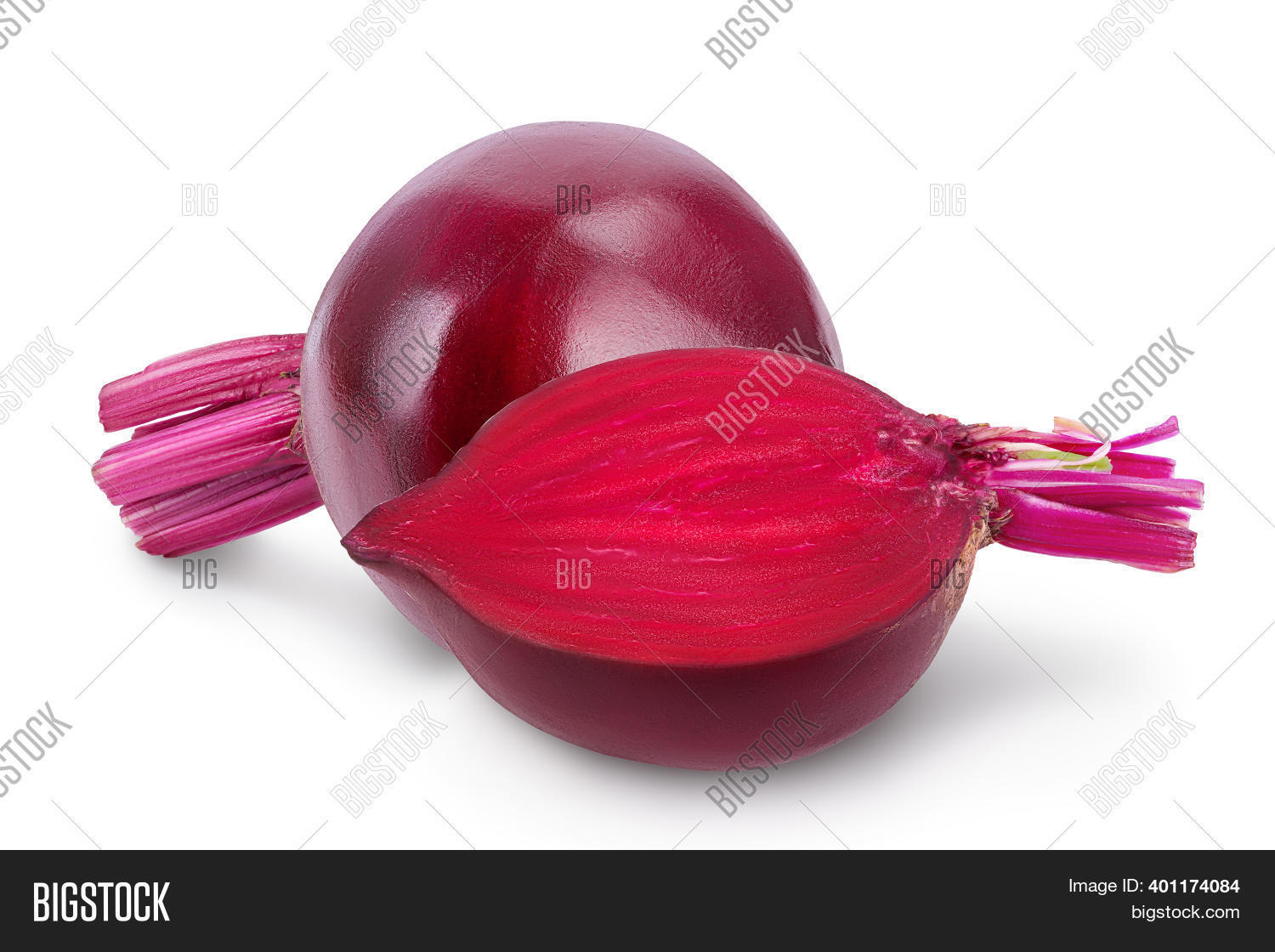 Beetroot Half Isolated Image & Photo (Free Trial) | Bigstock