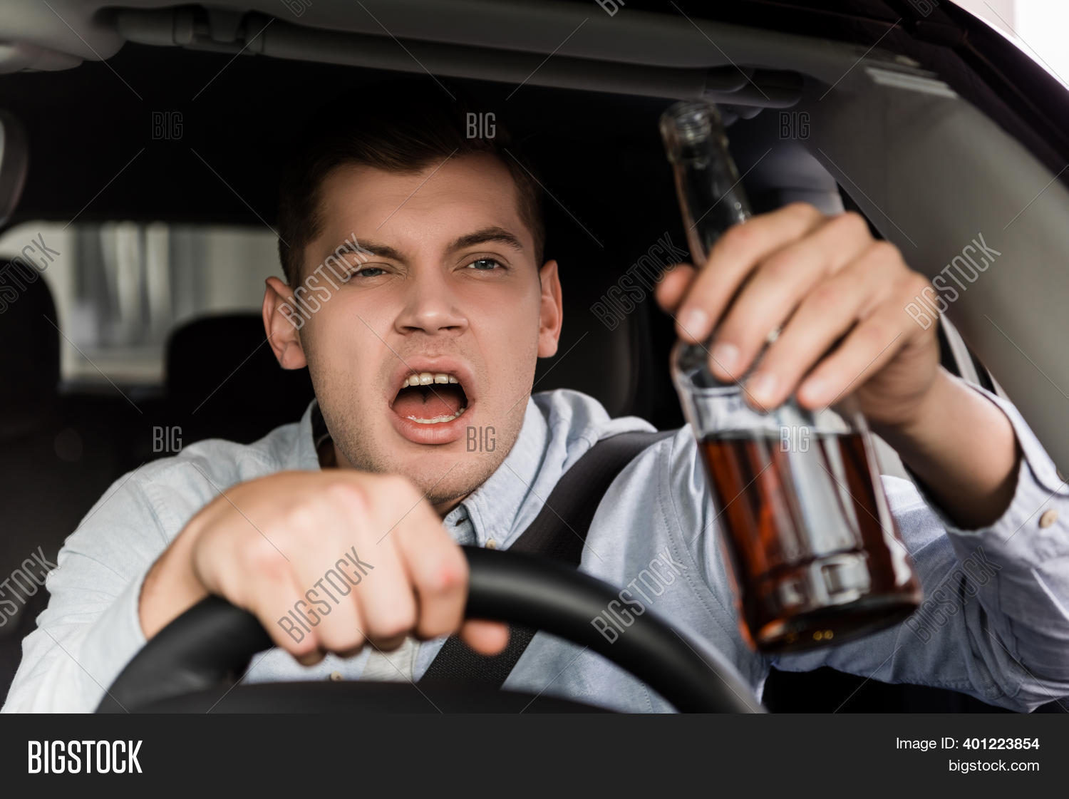 Drunk, Aggressive Man Image & Photo (Free Trial) | Bigstock