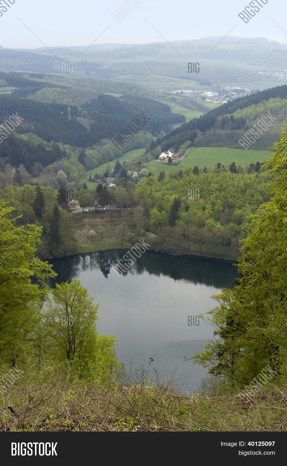 Maar Vulkan Eifel Image & Photo (Free Trial) | Bigstock