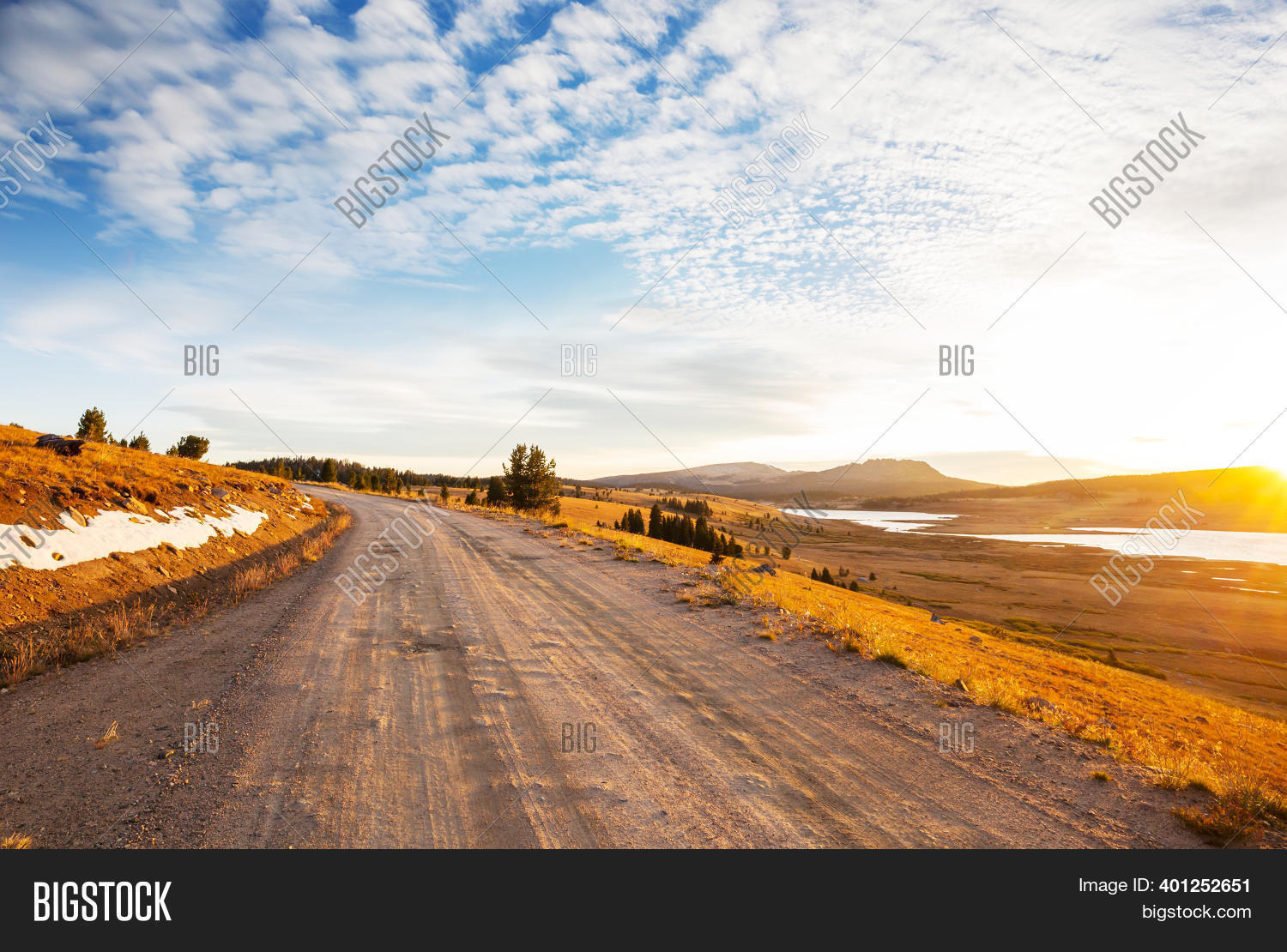 Scenic Road Mountains Image & Photo (Free Trial) | Bigstock