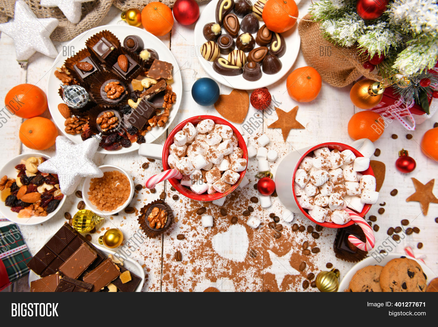 Sweet Food Top View Image & Photo (Free Trial) | Bigstock