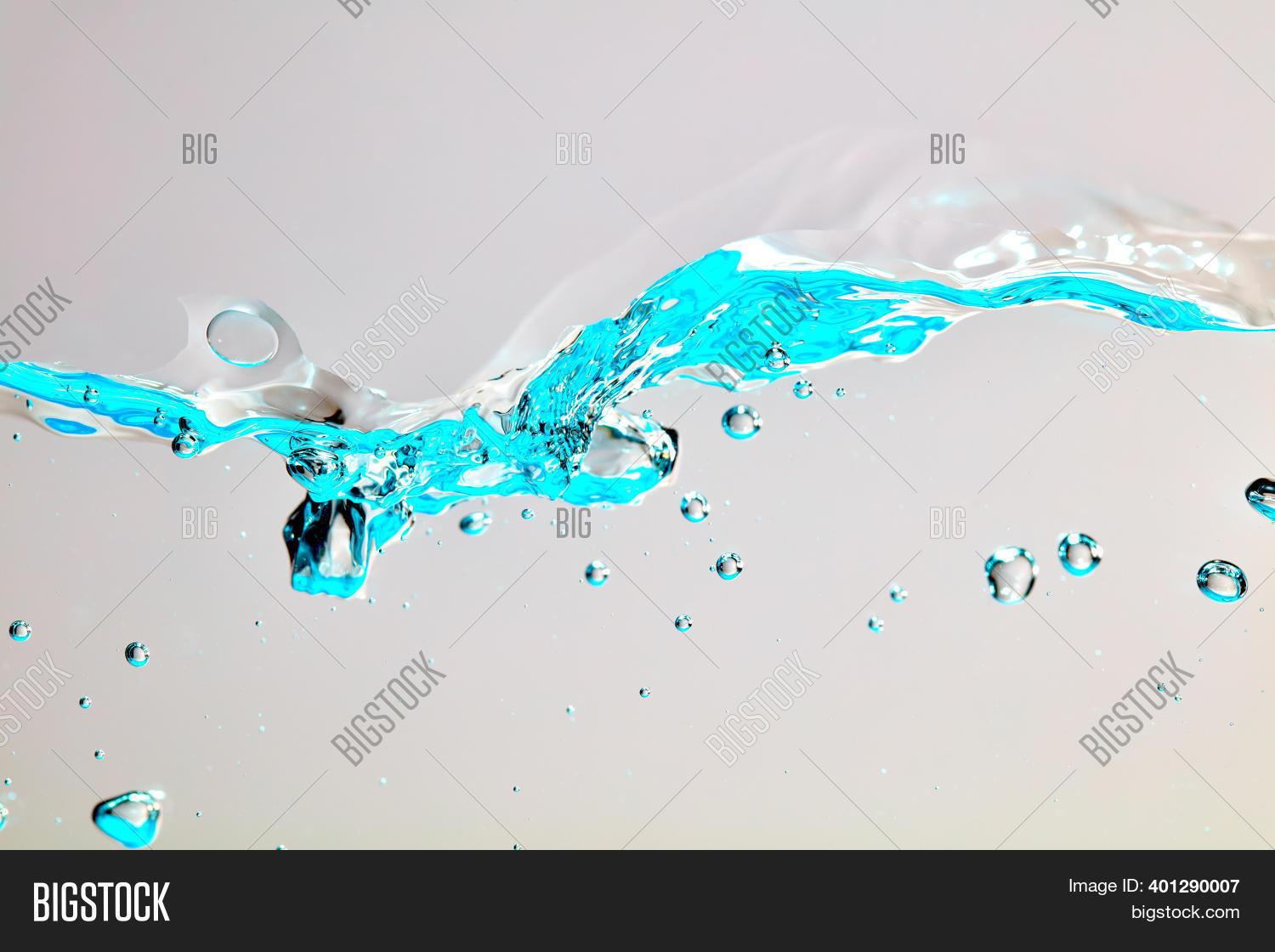 Close Blue Wave Air Image & Photo (Free Trial) | Bigstock