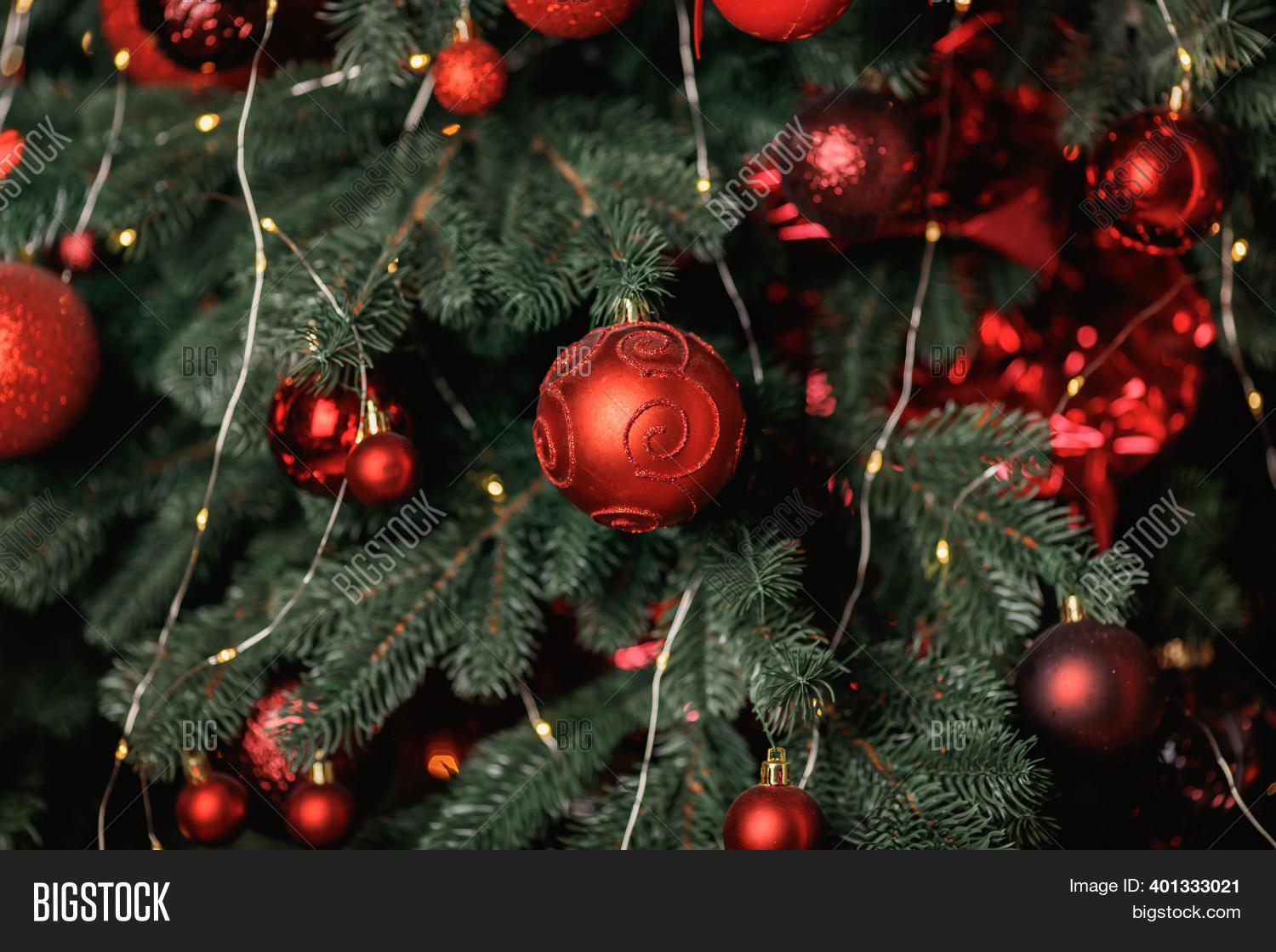Red Balls Decorate Image & Photo (Free Trial) | Bigstock