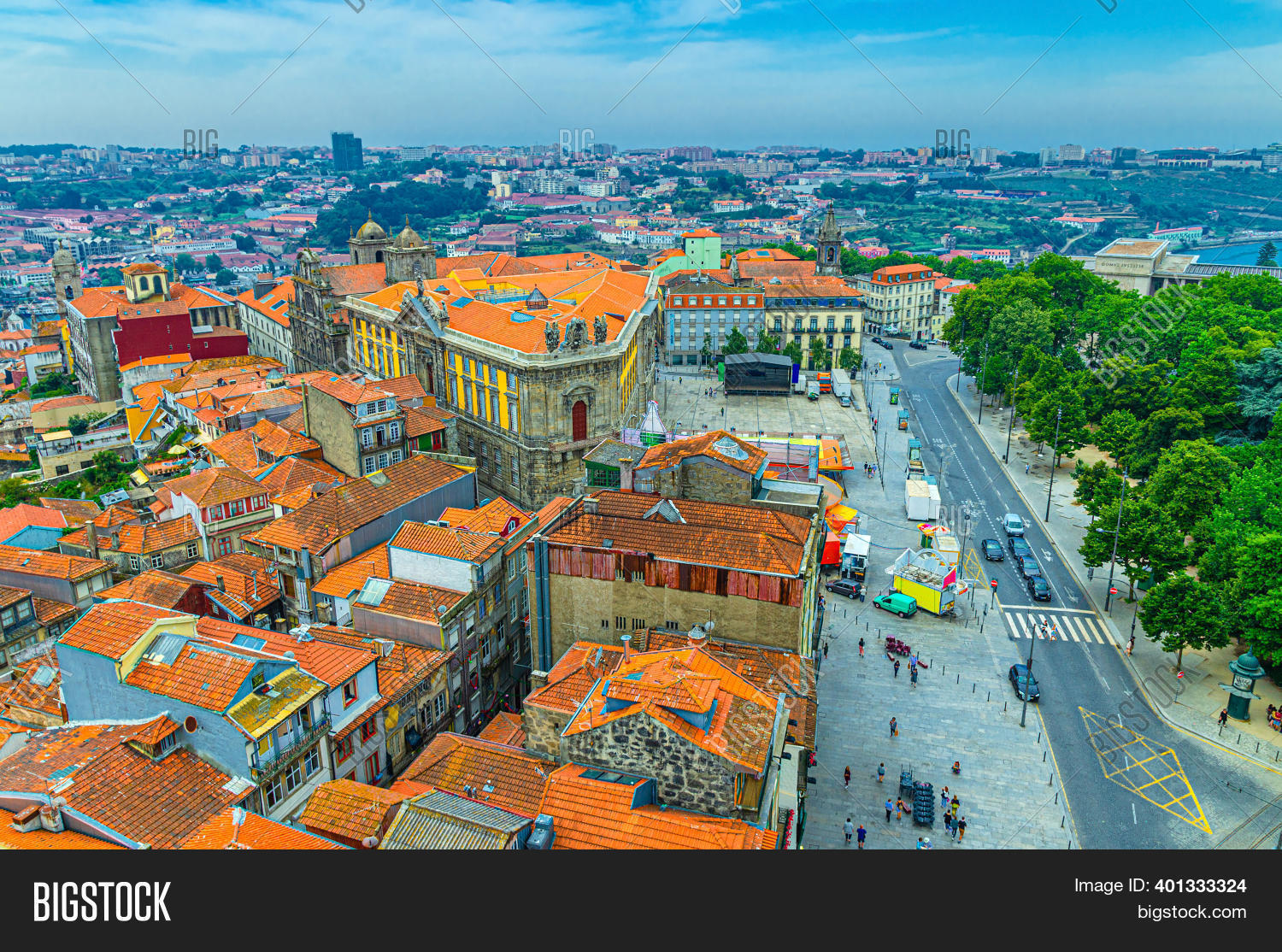 Aerial View Porto Image & Photo (Free Trial) | Bigstock