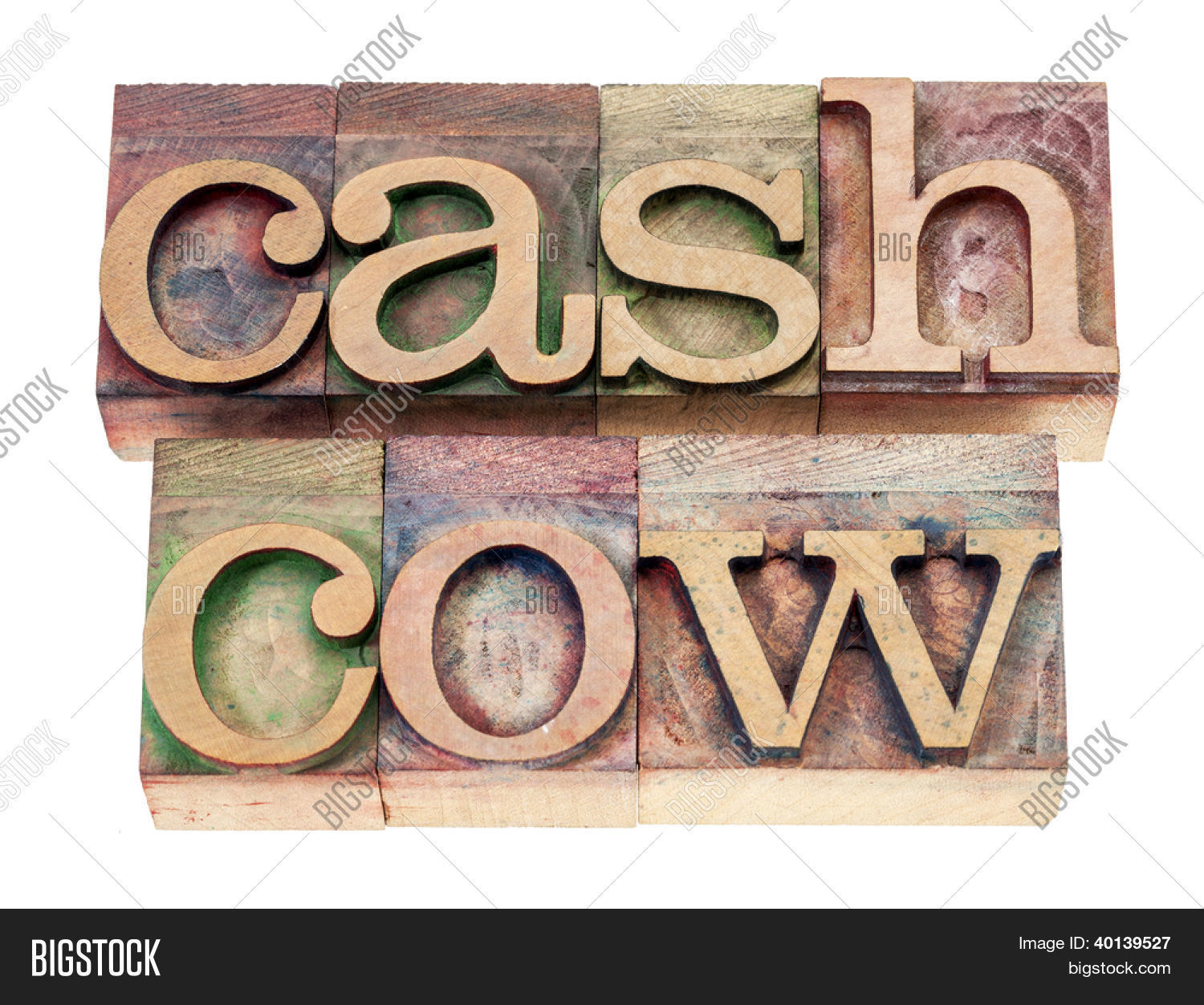 Cash Cow - Isolated Image & Photo (Free Trial) | Bigstock