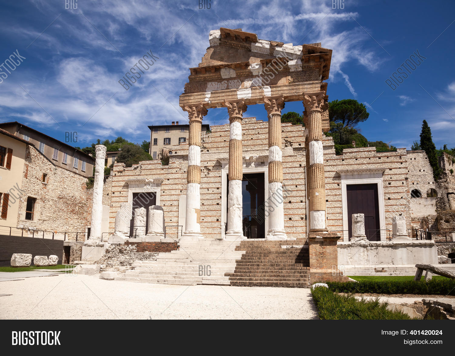 Capitolium (Temple Image & Photo (Free Trial) | Bigstock