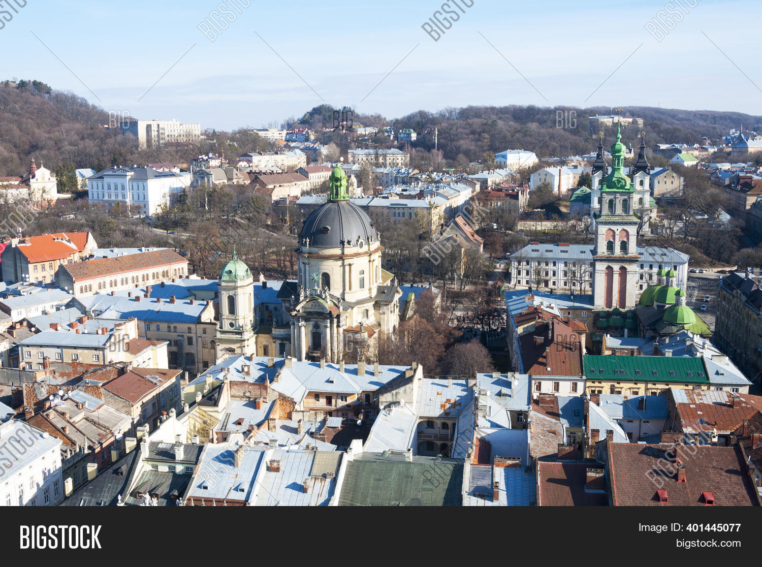 Aerial View Lviv Lviv Image & Photo (Free Trial) | Bigstock