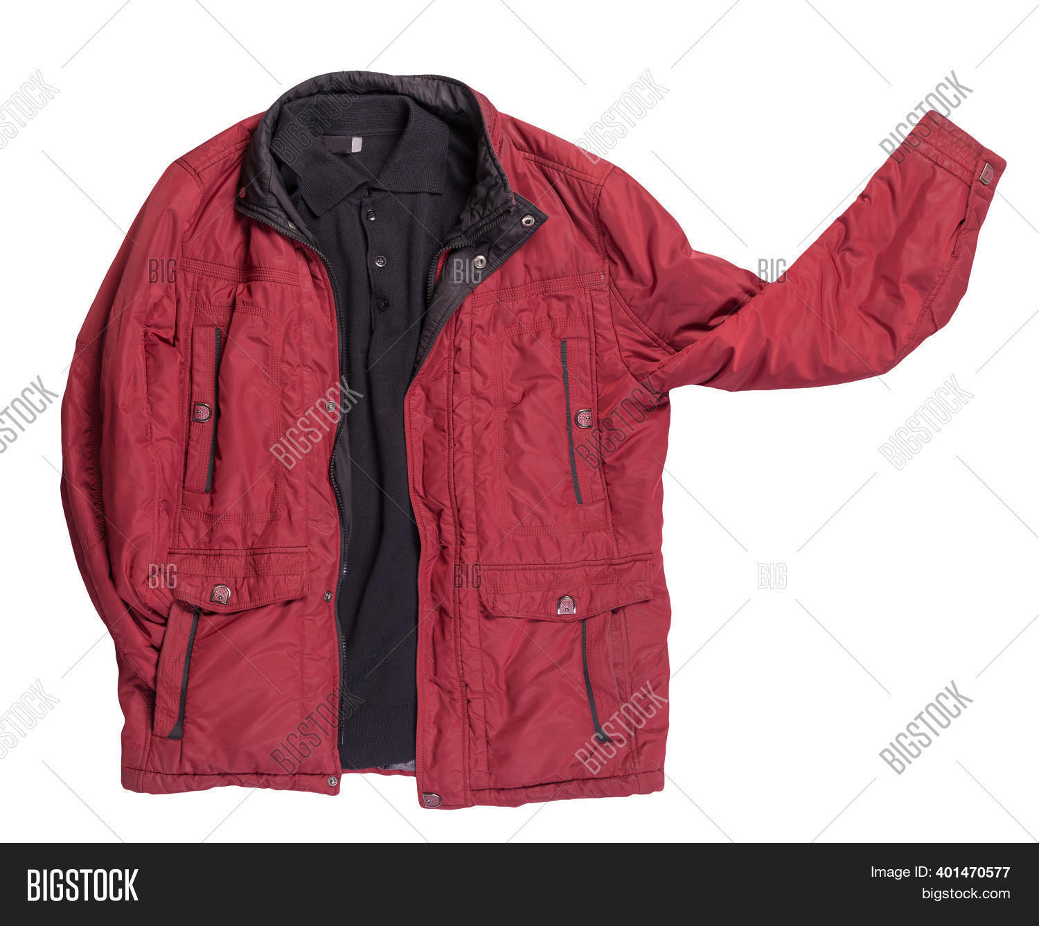 Red Jacket Black Image & Photo (Free Trial) | Bigstock