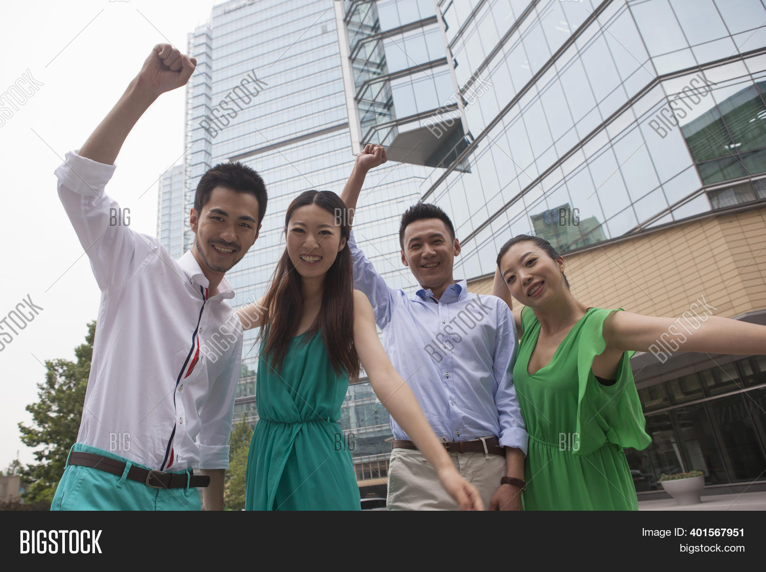 Four Young People Were Image & Photo (Free Trial) | Bigstock