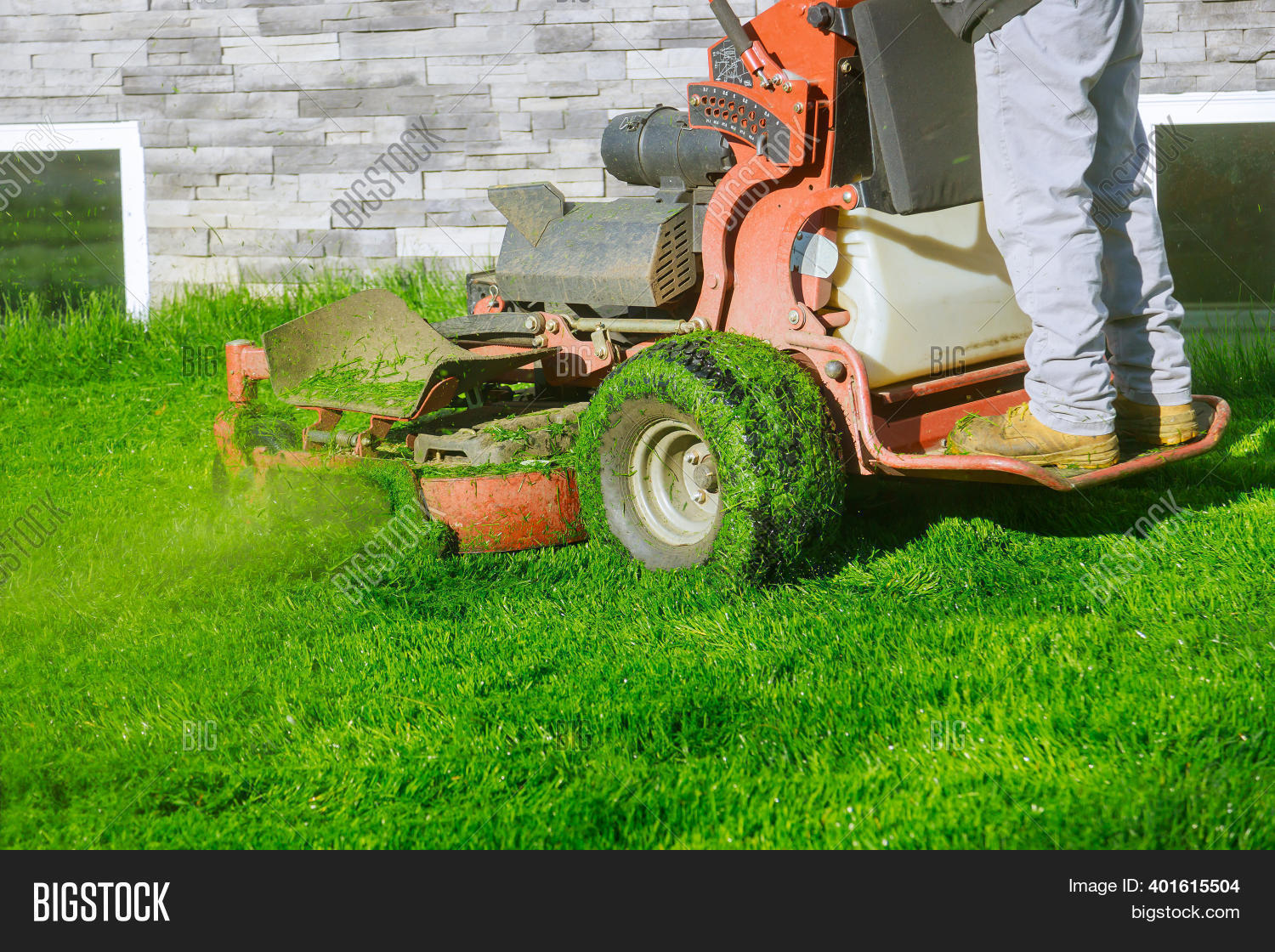 Cutting Grass Image & Photo (Free Trial) | Bigstock