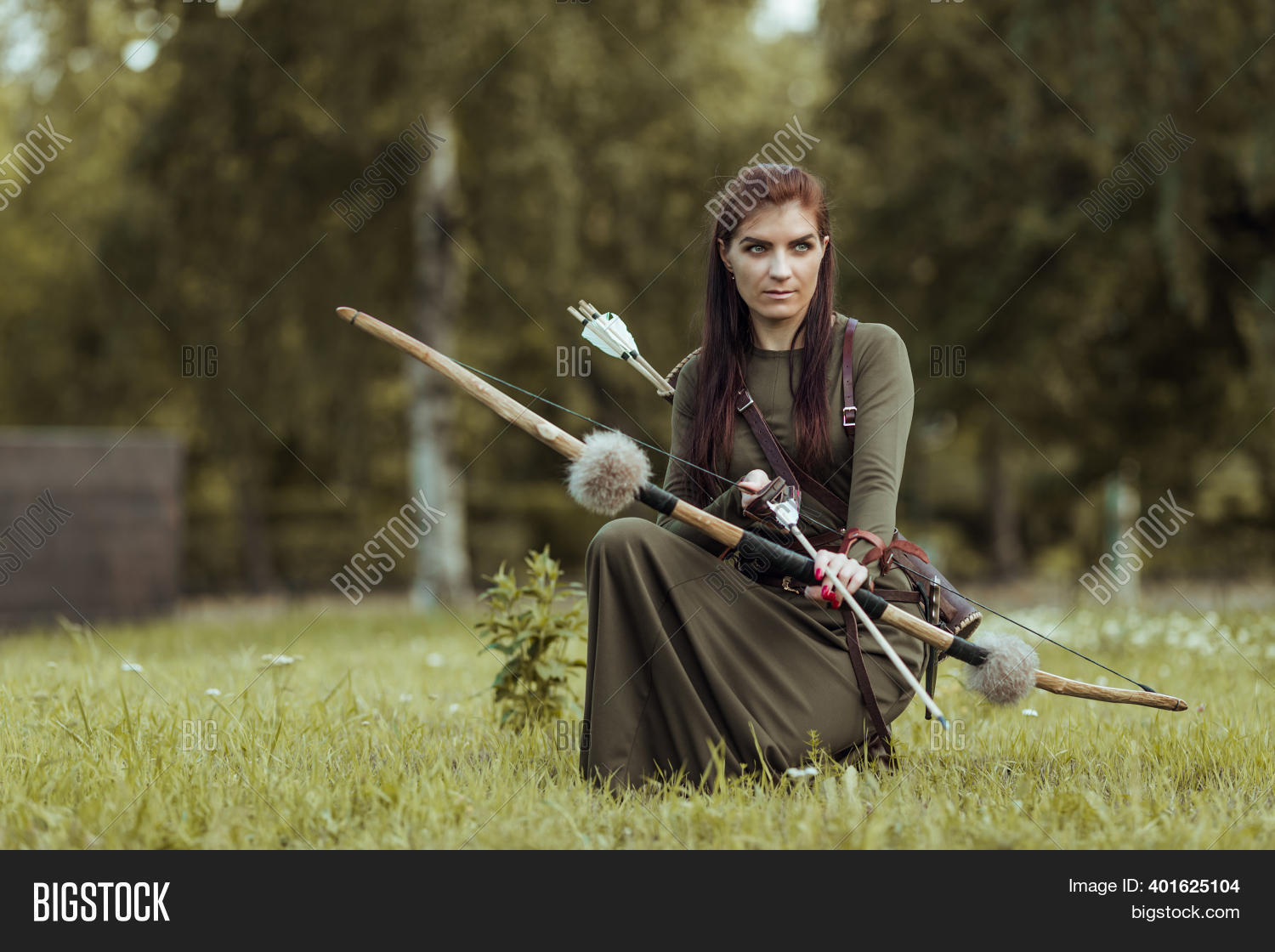 Medieval Woman Warrior Image & Photo (Free Trial) | Bigstock