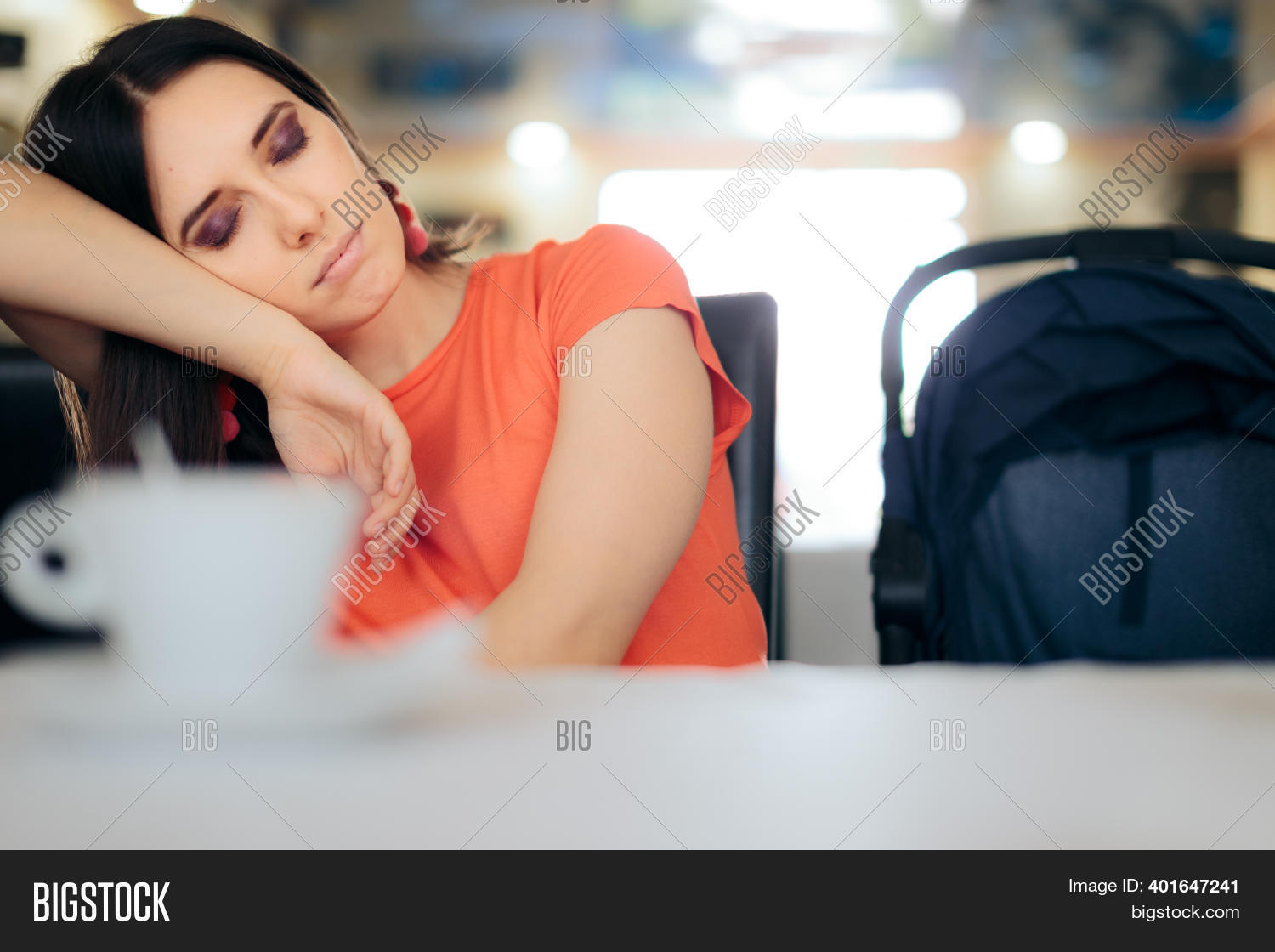 Tired Sleepy New Mom Image & Photo (Free Trial) | Bigstock