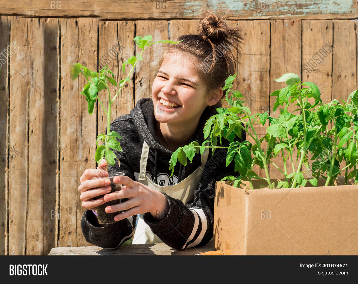 Cute Teen Girl Caring Image & Photo (Free Trial) | Bigstock