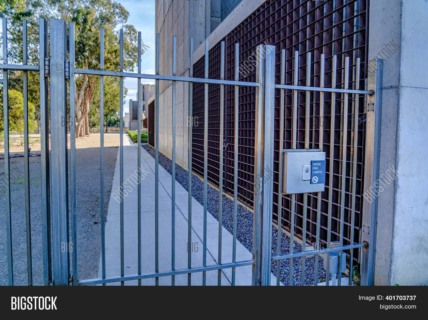 Closed Metal Gate Image & Photo (Free Trial) | Bigstock