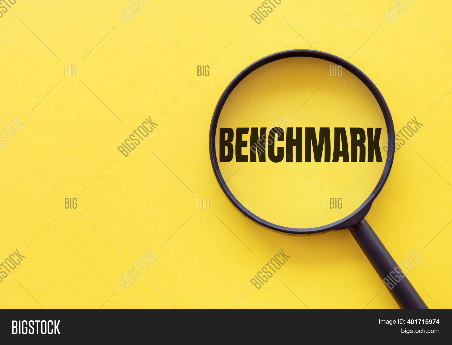 Word Benchmark Written Image & Photo (Free Trial) | Bigstock