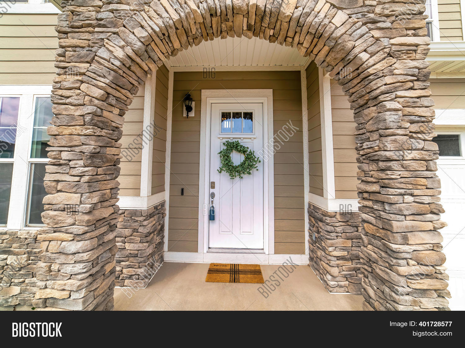 Arched Entrance Made Image & Photo (Free Trial) | Bigstock