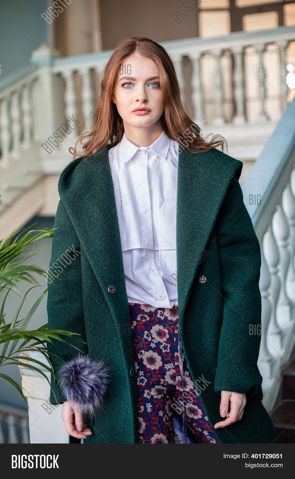 Girl Hair Down Green Image & Photo (Free Trial) | Bigstock