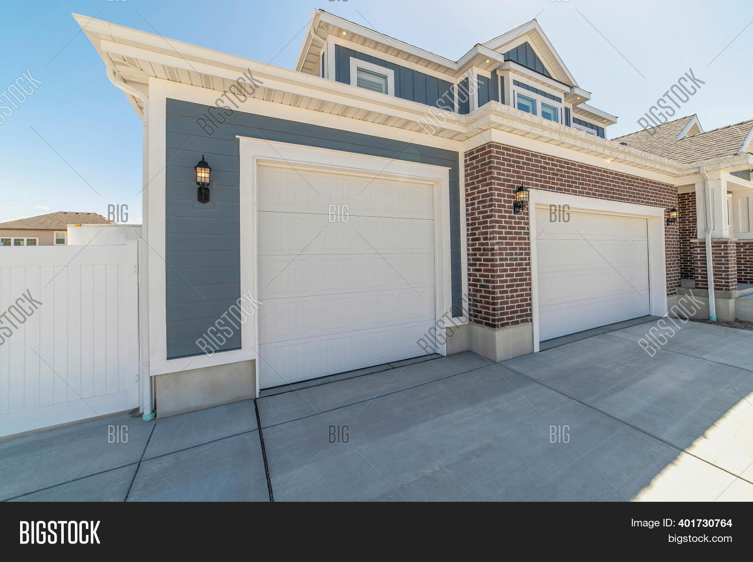 Front View Home Garage Image & Photo (Free Trial) | Bigstock