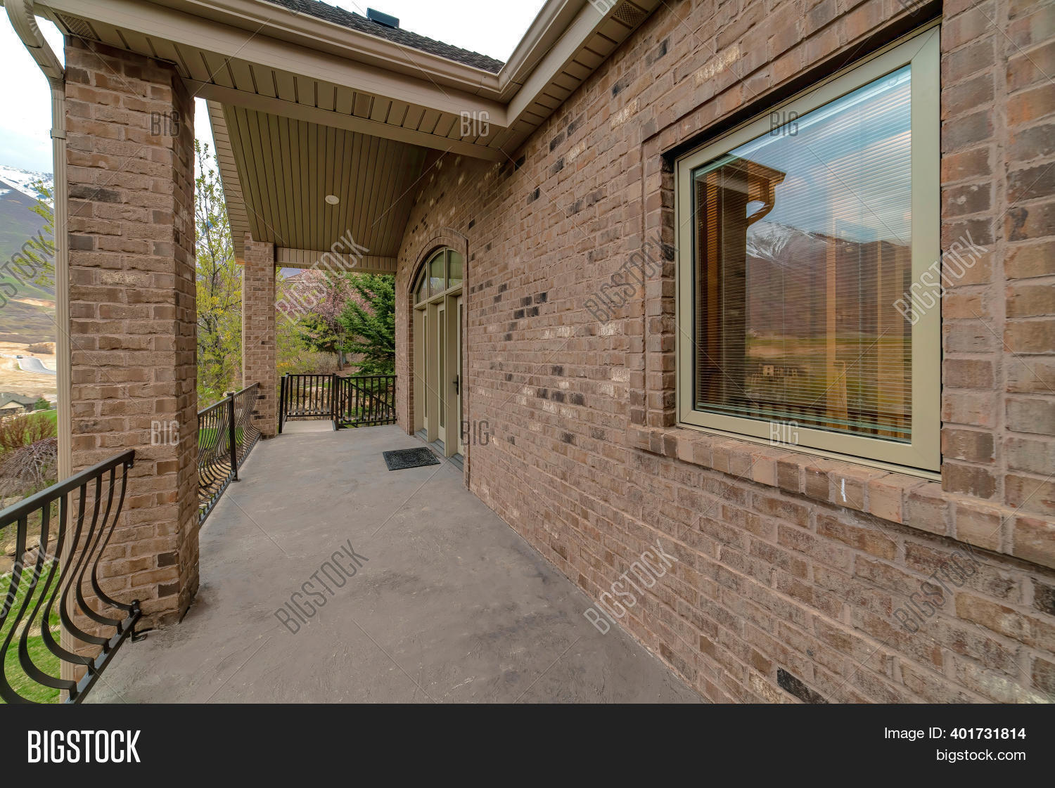 Balcony House Brick Image & Photo (Free Trial) | Bigstock