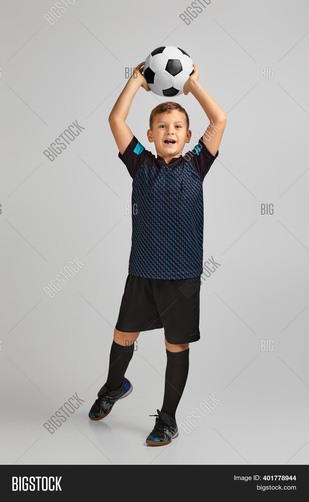 Little Boy Football Image & Photo (Free Trial) | Bigstock