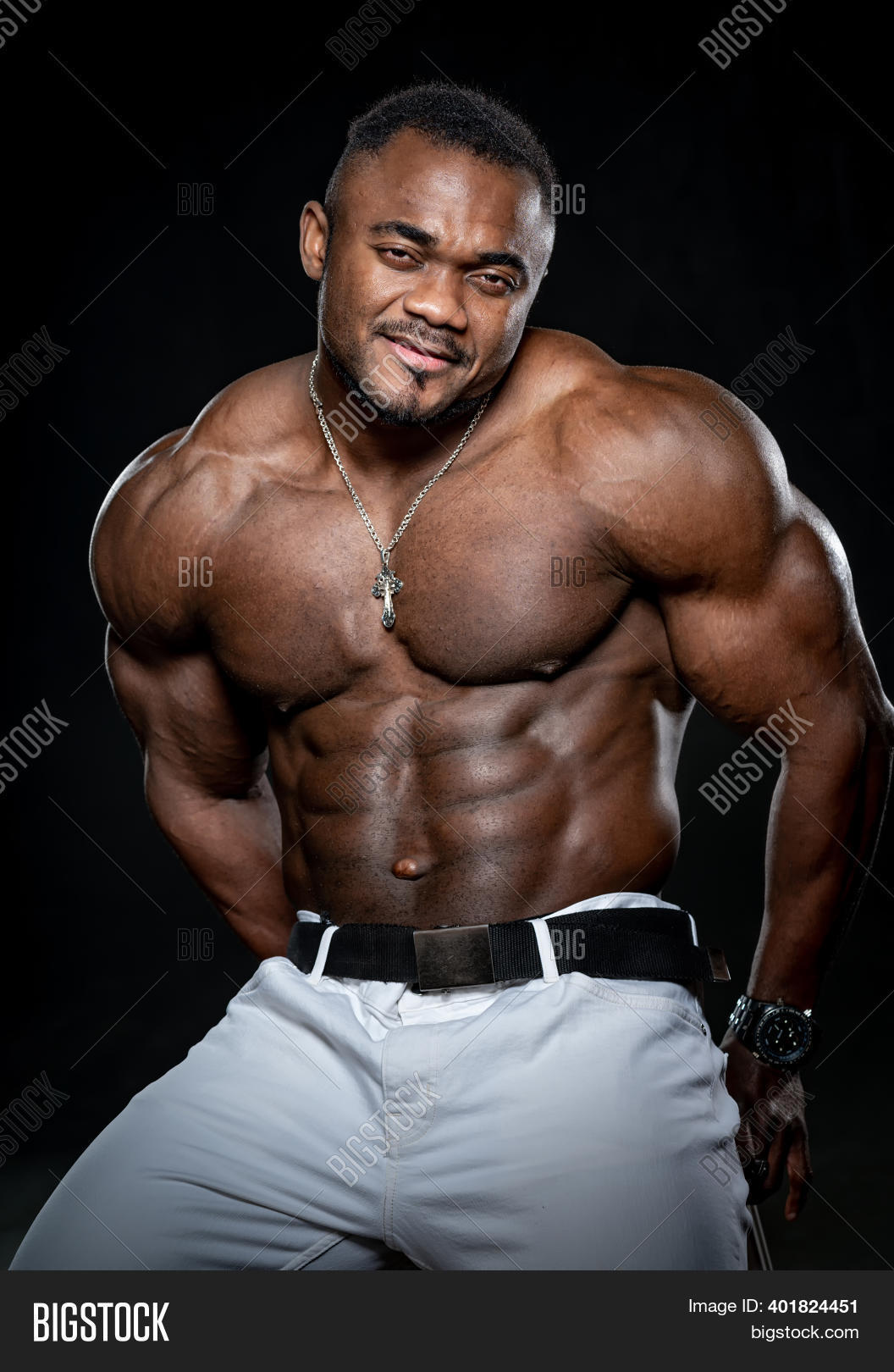 Portrait Handsome Afro Image & Photo (Free Trial) | Bigstock